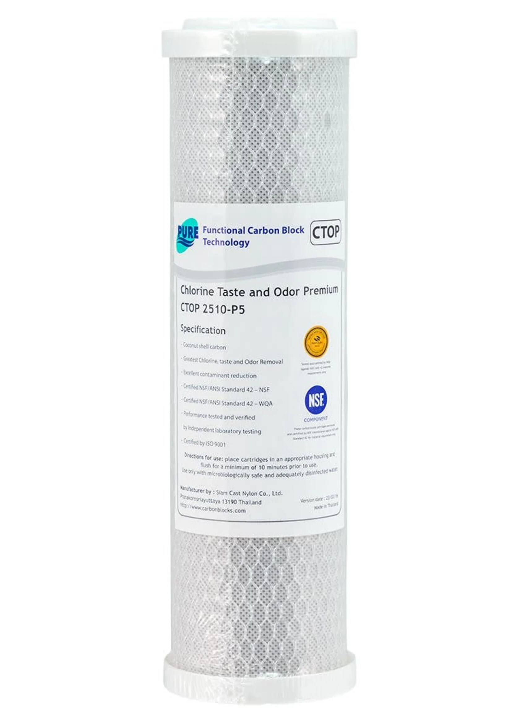 CTOP 10 MIC Carbon Block - Yachtmate Products